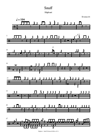 Drumscrib - Automatic drum transcription
