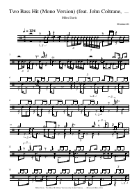 Drumscrib - Automatic drum transcription