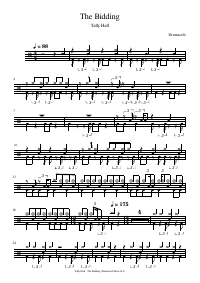 Drumscrib - Transcription de batterie automatique